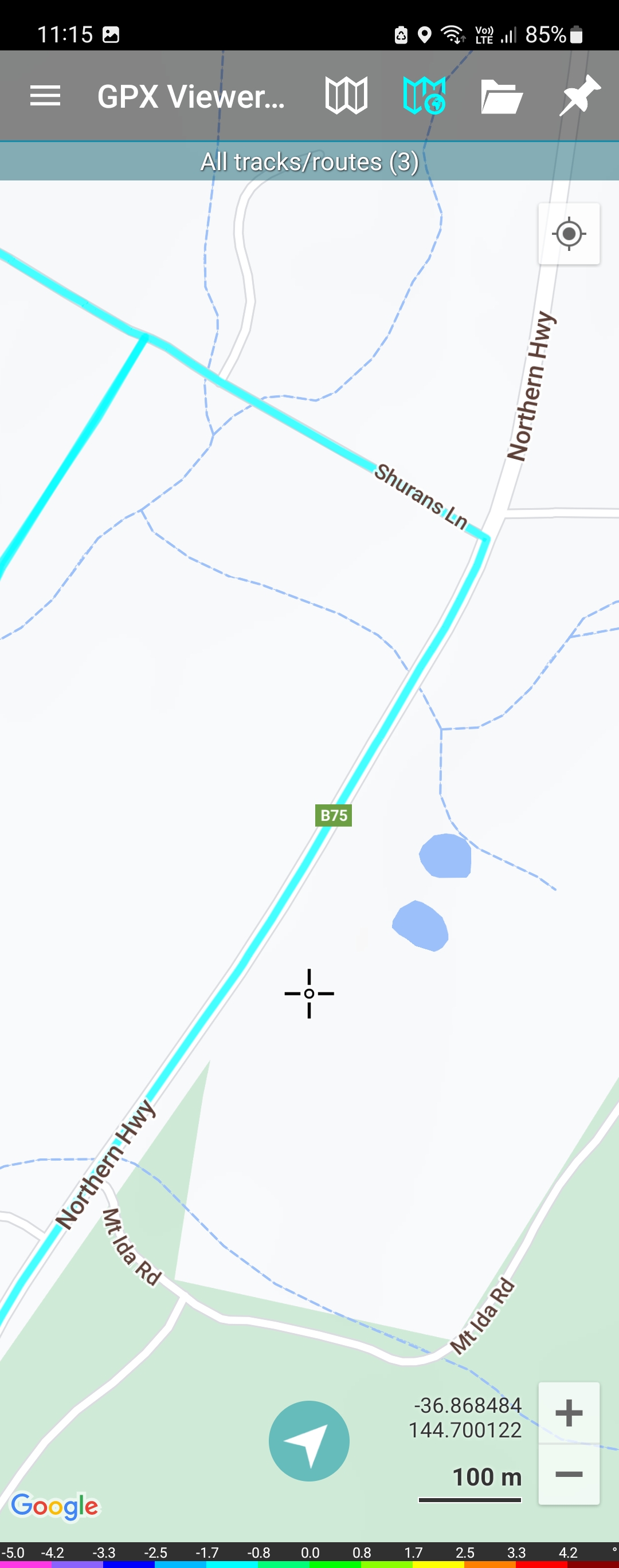 Navigation with GPX Files – Nix-Tracks