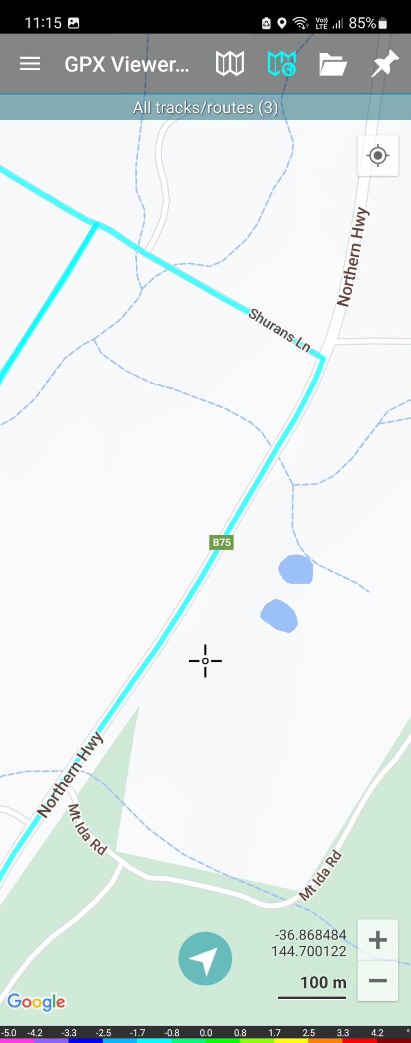 Navigation with GPX Files – Nix-Tracks